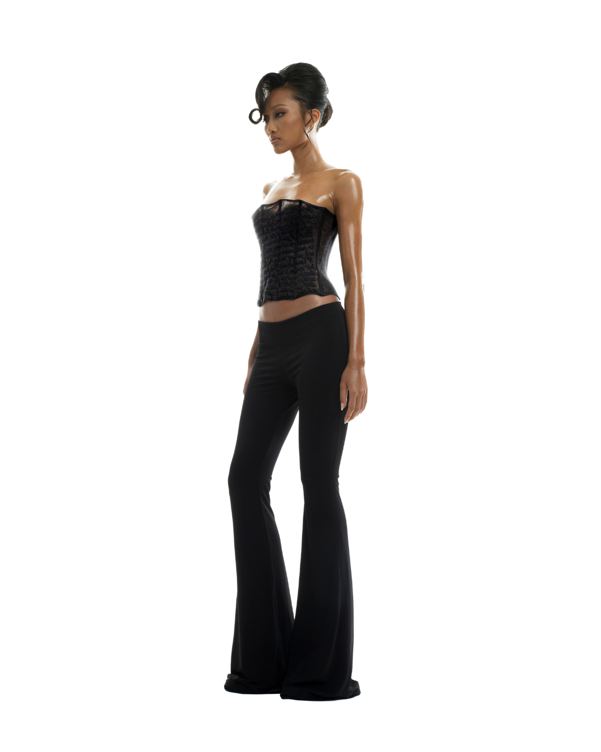 Poco Flare Pants - Black – Huelleyrose Poco Flare Pants - Black – Huelleyrose